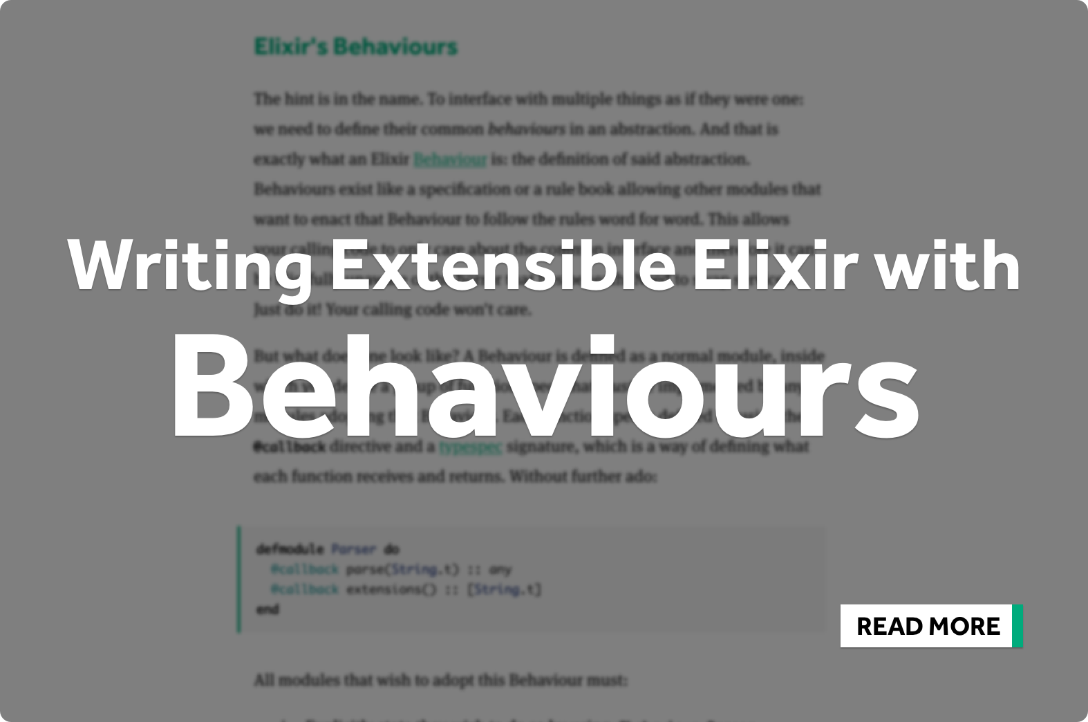 Plugin System In Elixir Questions Help Elixir Programming Language Forum